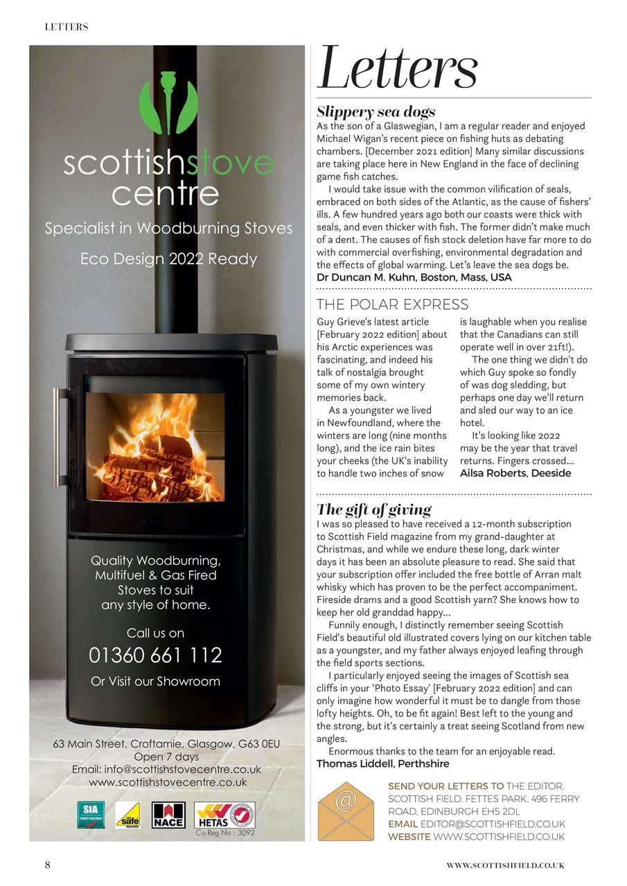 Scottish Field Magazine - March 2022 Back Issue