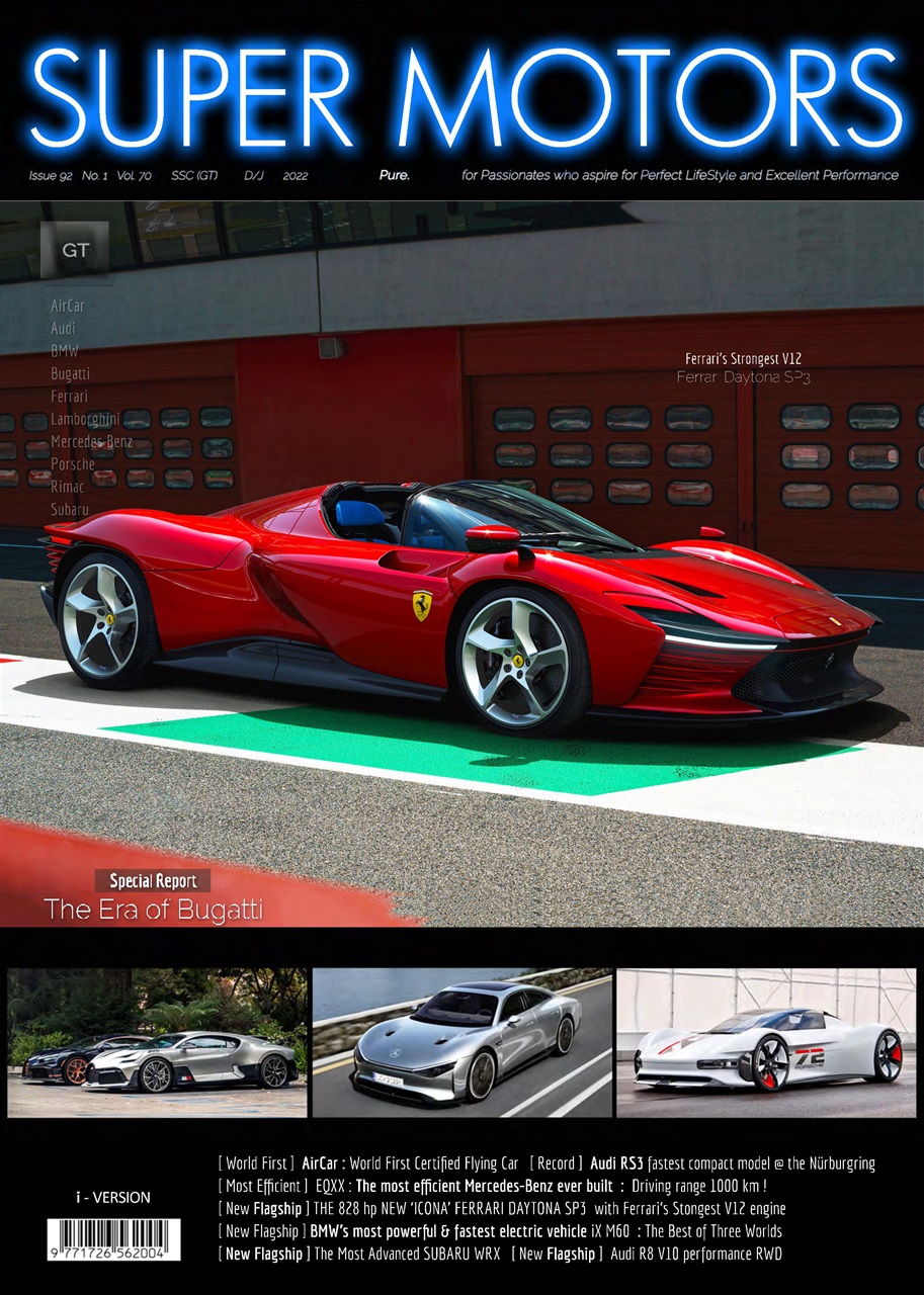 SUPER MOTORS Magazine - Issue 92 Back Issue