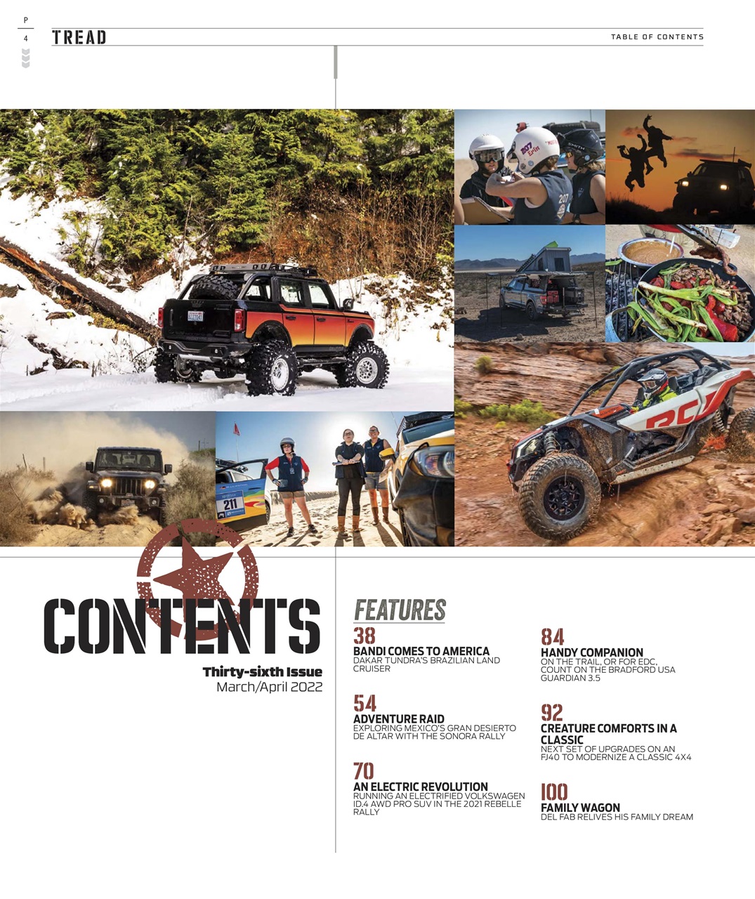 Tread Magazine - Tread Mar/Apr 22 Back Issue