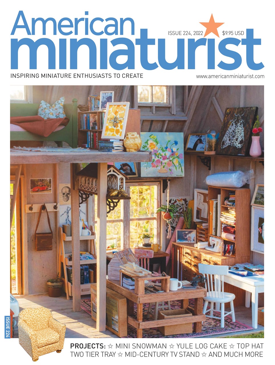 American Miniaturist Magazine - Issue 224 Back Issue