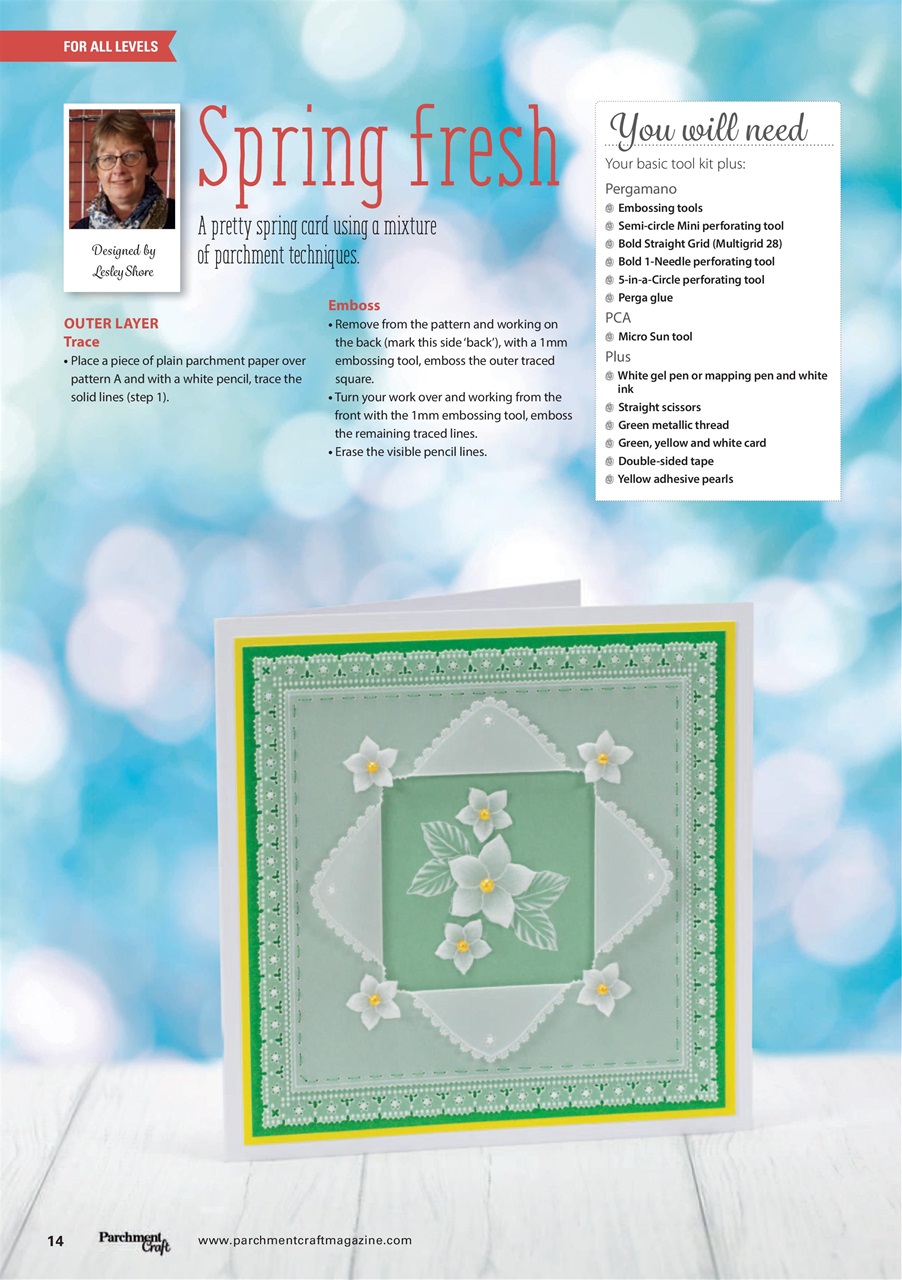 Parchment Craft Magazine - March/April 2022 Subscriptions | Pocketmags