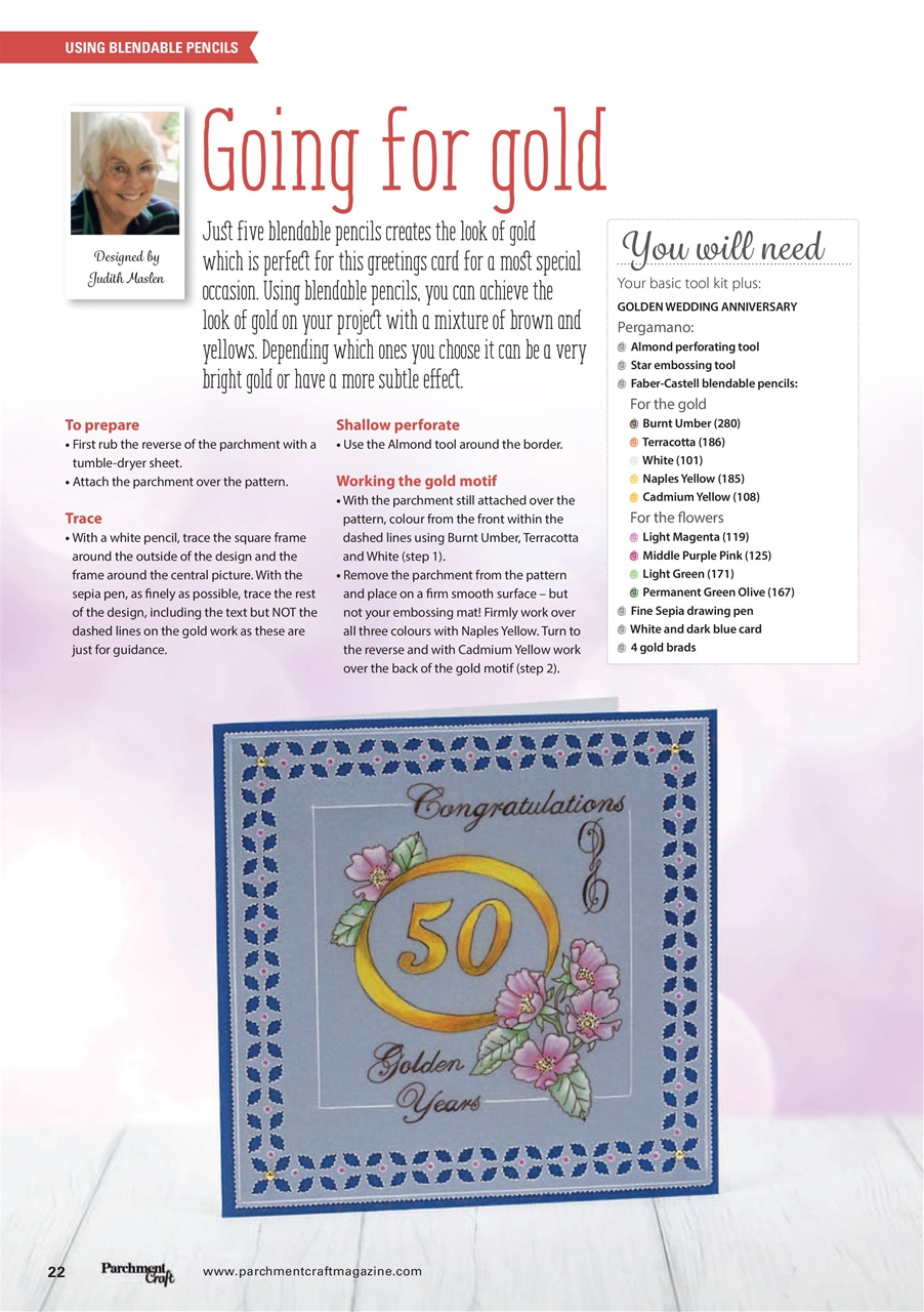 Parchment Craft Magazine - March/April 2022 Subscriptions | Pocketmags