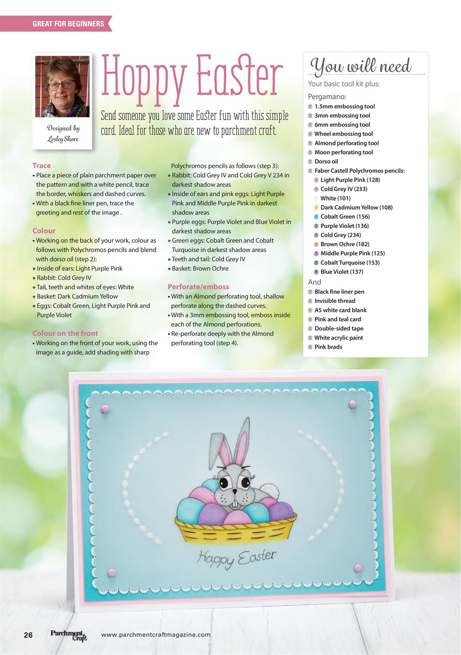 Parchment Craft Magazine - March/April 2022 Subscriptions | Pocketmags