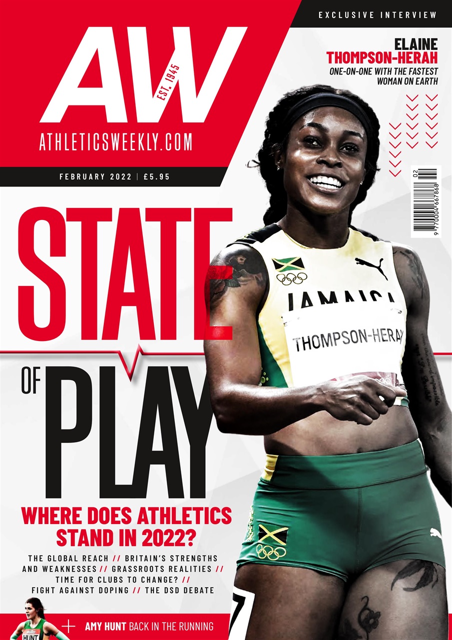 AW – Athletics Weekly Magazine - AW February 2022 Back Issue