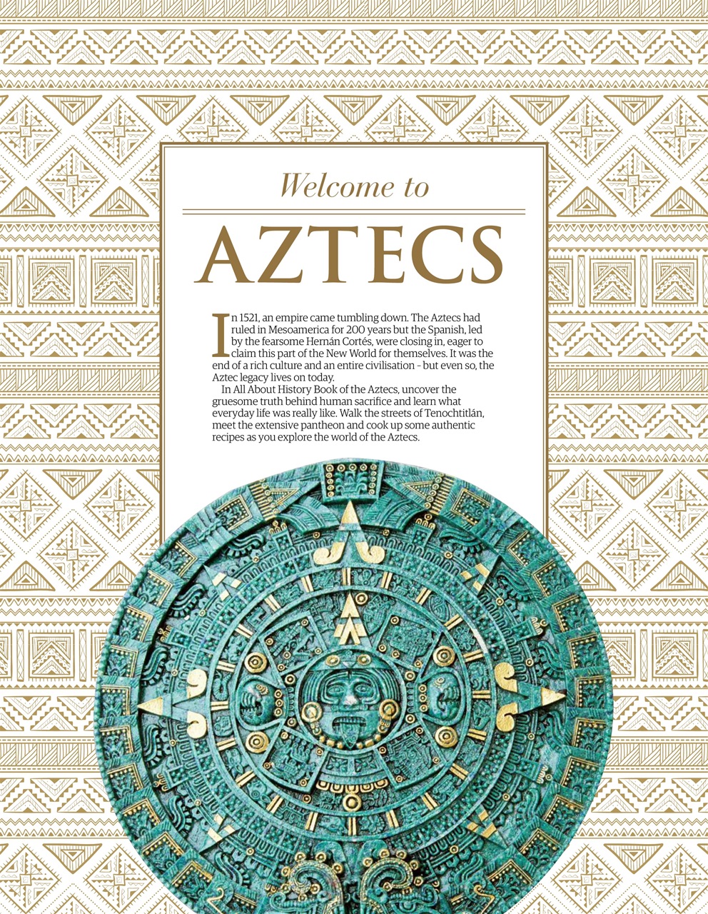 The History Anthology Magazine - All About History Aztecs Fourth ...