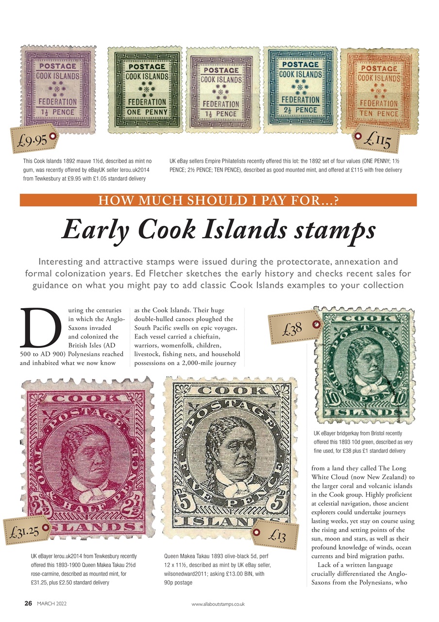 Stamp Collector Magazine - March 2022 Back Issue