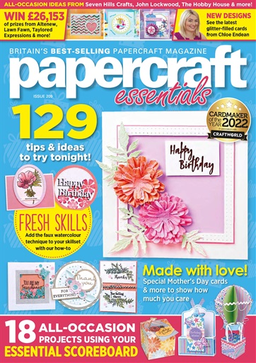 Papercraft Essentials Magazine - Issue 209 Edición anterior