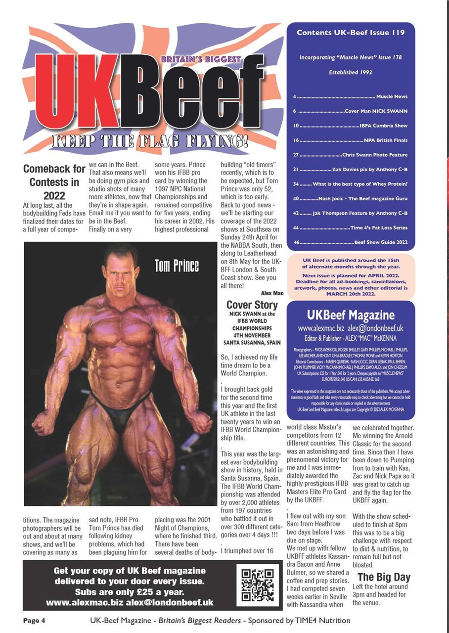 UK Beef Magazine - Issue 119 - March/April Back Issue
