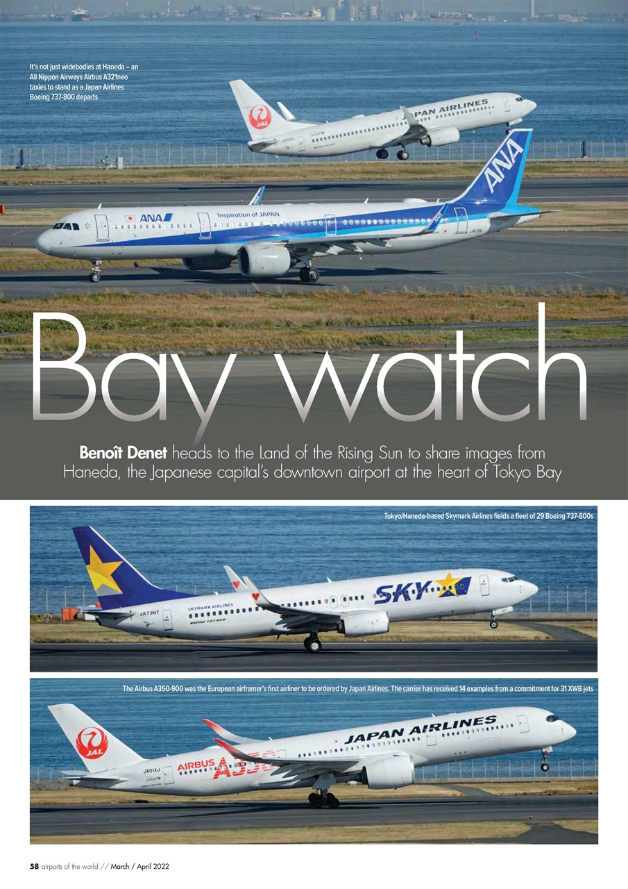 Airports of the World Magazine Subscriptions and March-April 2022 Issue