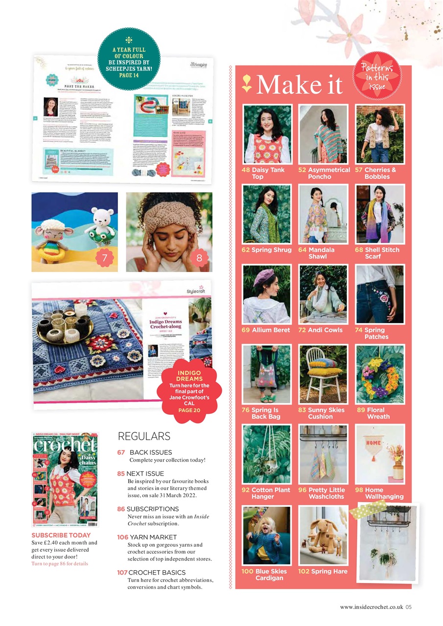 Inside Crochet Magazine - Issue 145 Subscriptions | Pocketmags