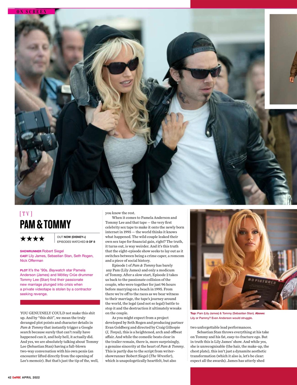 Empire Magazine - Apr-22 Subscriptions | Pocketmags