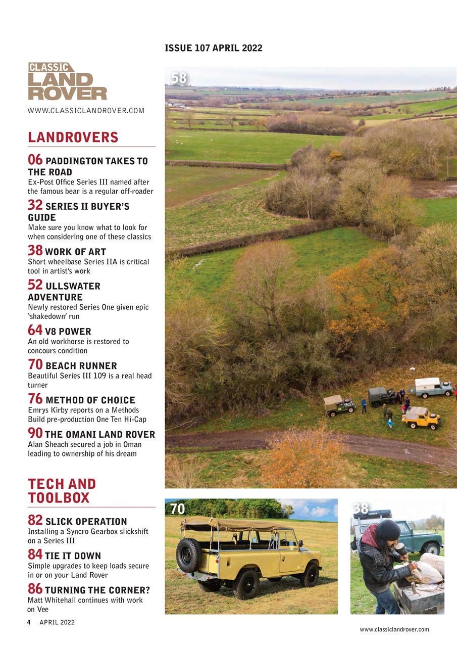 Classic Land Rover Magazine - April 2022 Subscriptions | Pocketmags