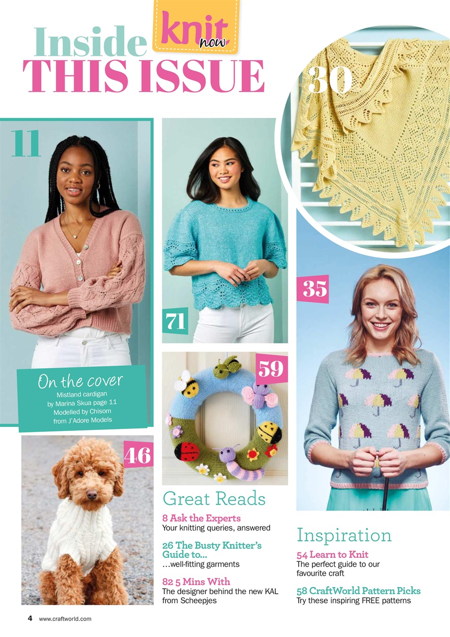 Knit Now Magazine - Issue 139 Subscriptions | Pocketmags