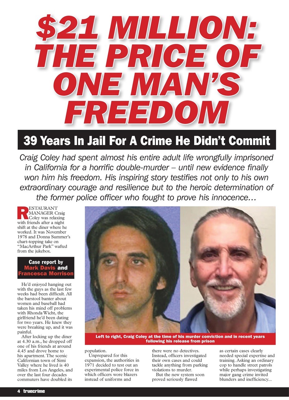True Crime Magazine - True Crime March 2022 Subscriptions | Pocketmags
