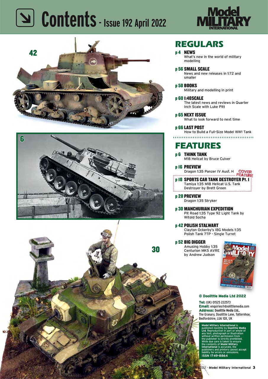 Military Modelling International Magazine - 192 Subscriptions | Pocketmags