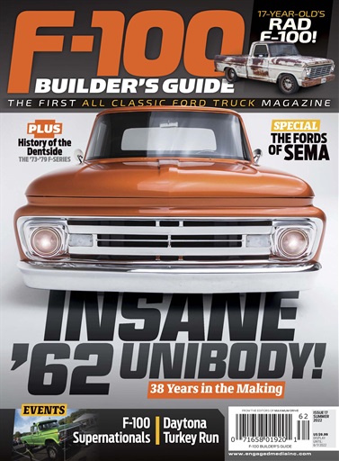F100 Builder's Guide Magazine - F100 Sum 22 Back Issue