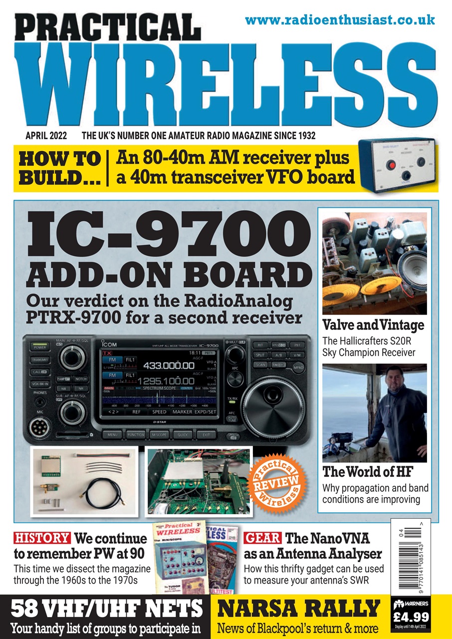 Practical Wireless Magazine - April 2022 Subscriptions | Pocketmags
