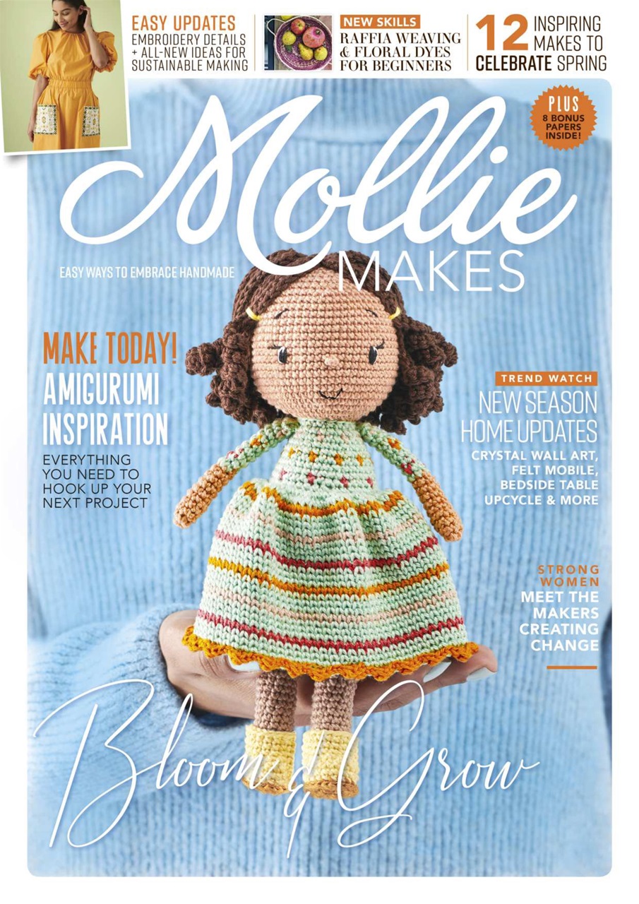 Mollie Makes Magazine - March 2022 Subscriptions | Pocketmags