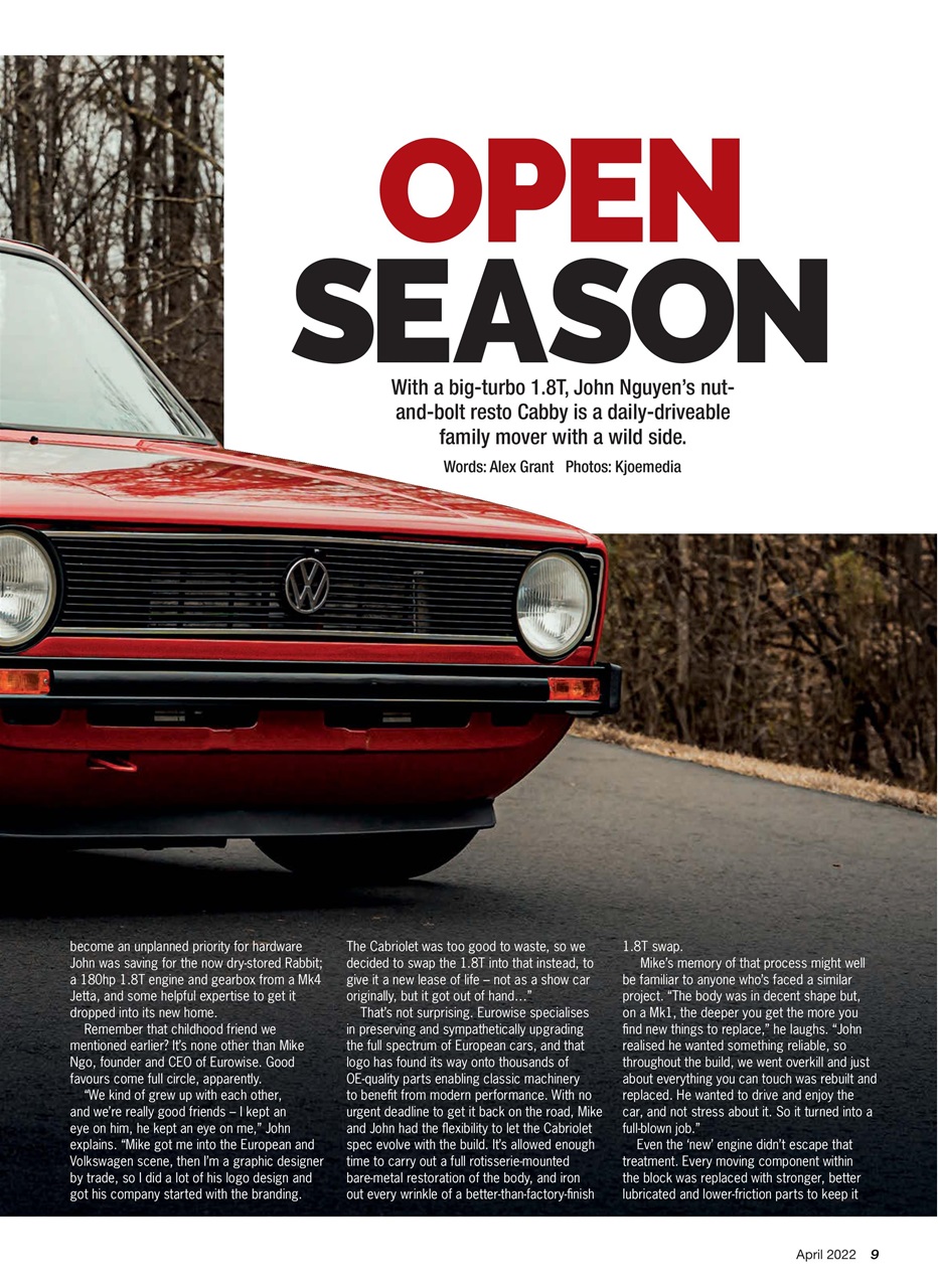 Performance VW Magazine - Apr-22 Subscriptions | Pocketmags