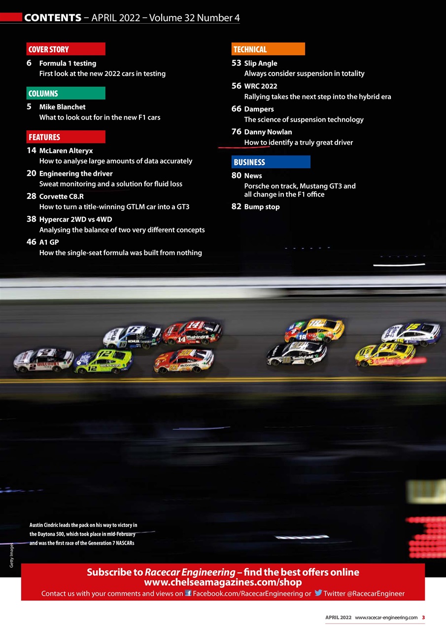 Racecar Engineering Magazine - April 22 Back Issue