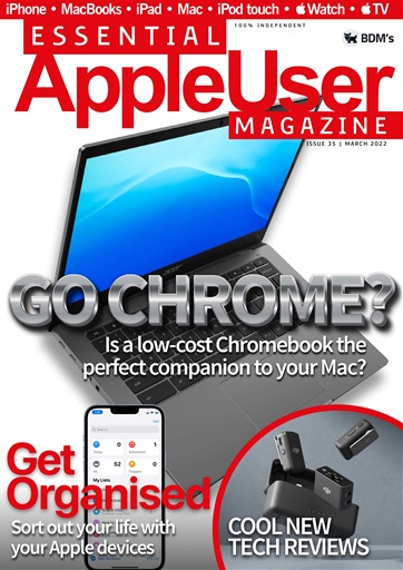 Essential Apple User Magazine - AppleUser March 2022 Back Issue
