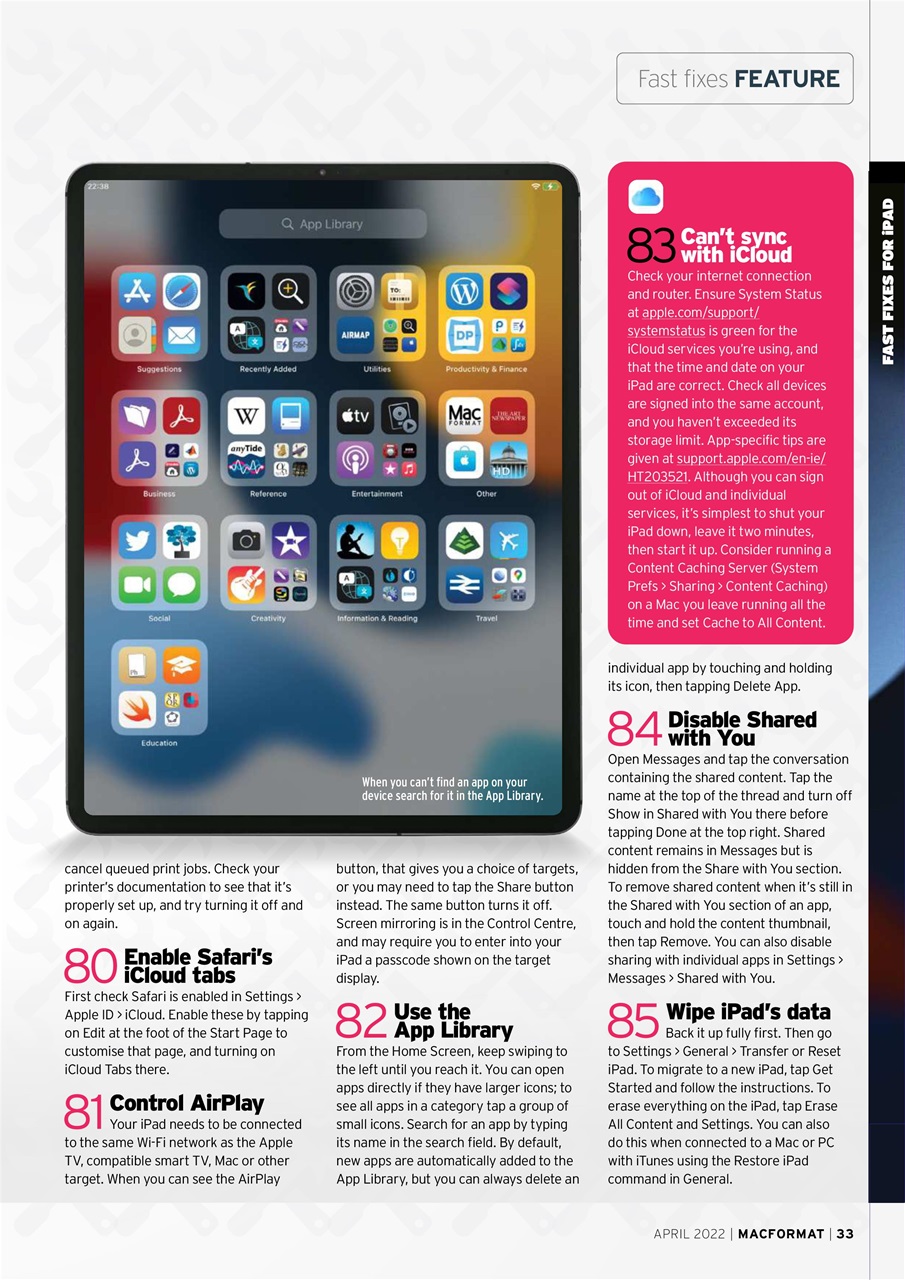 MacFormat Magazine - April 2022 Subscriptions | Pocketmags