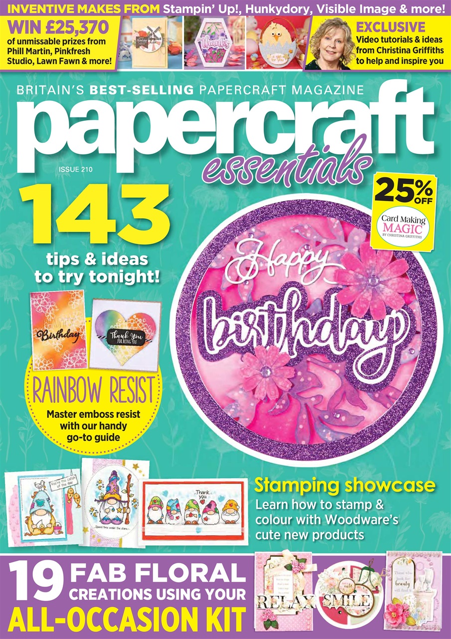 Papercraft Essentials Magazine - Issue 210 Subscriptions | Pocketmags