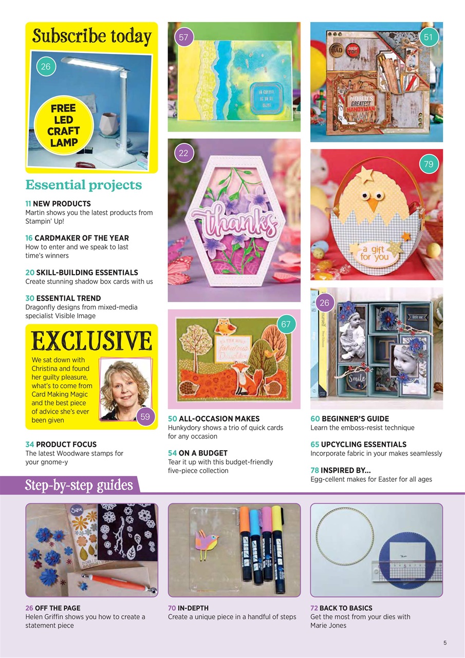 Papercraft Essentials Magazine - Issue 210 Subscriptions | Pocketmags