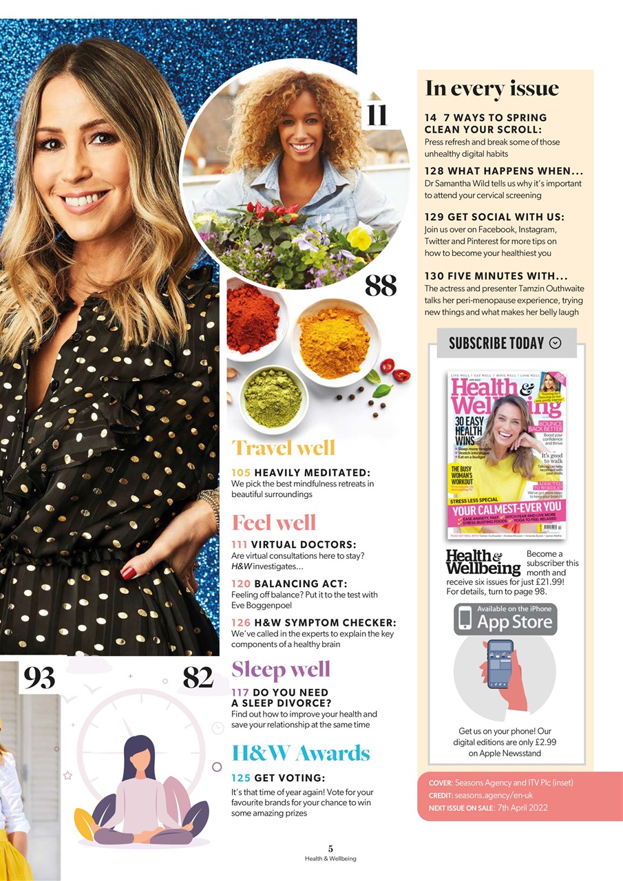 Health & Wellbeing Magazine - Apr-22 Subscriptions | Pocketmags