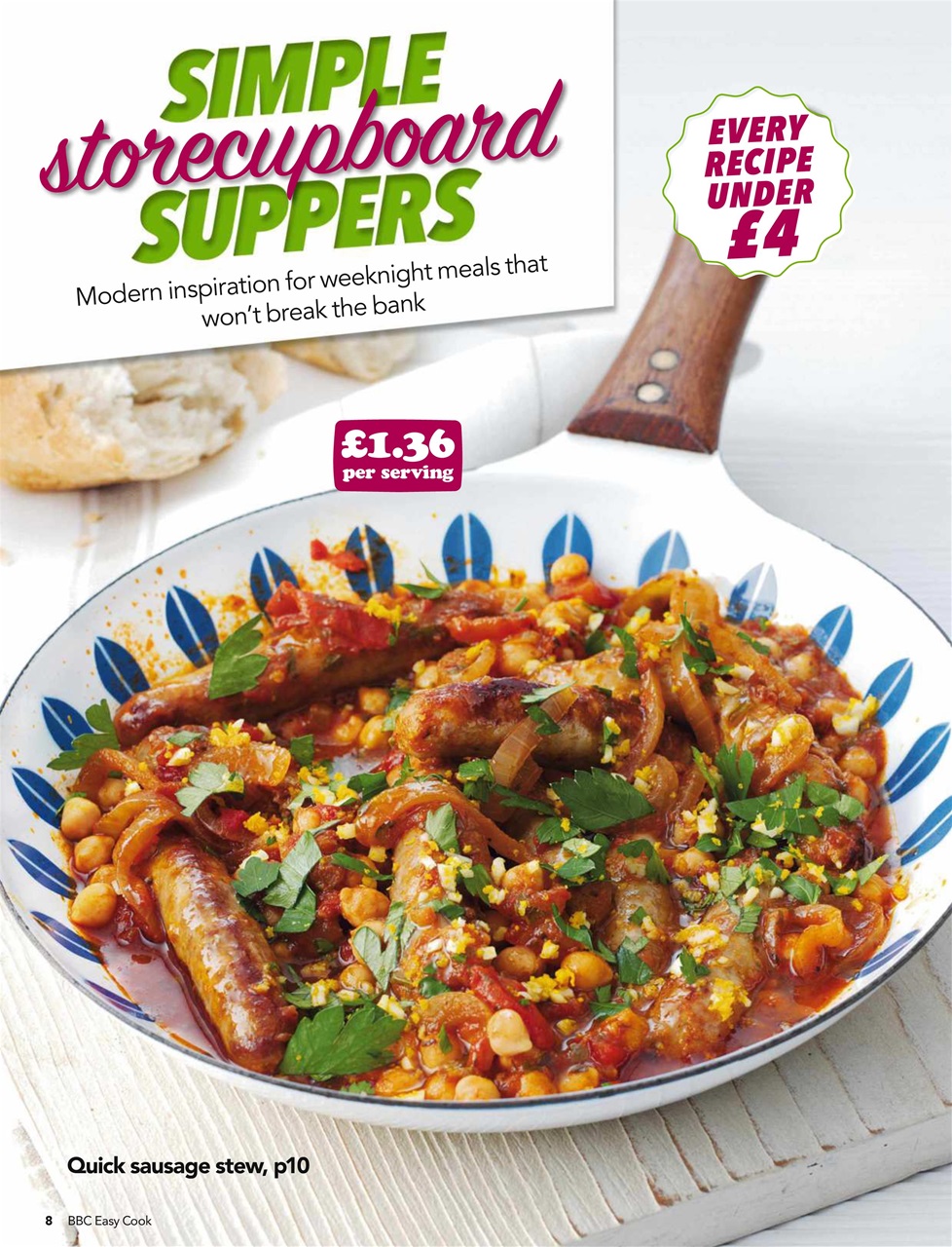 BBC Easy Cook Magazine - March 2022 Subscriptions | Pocketmags