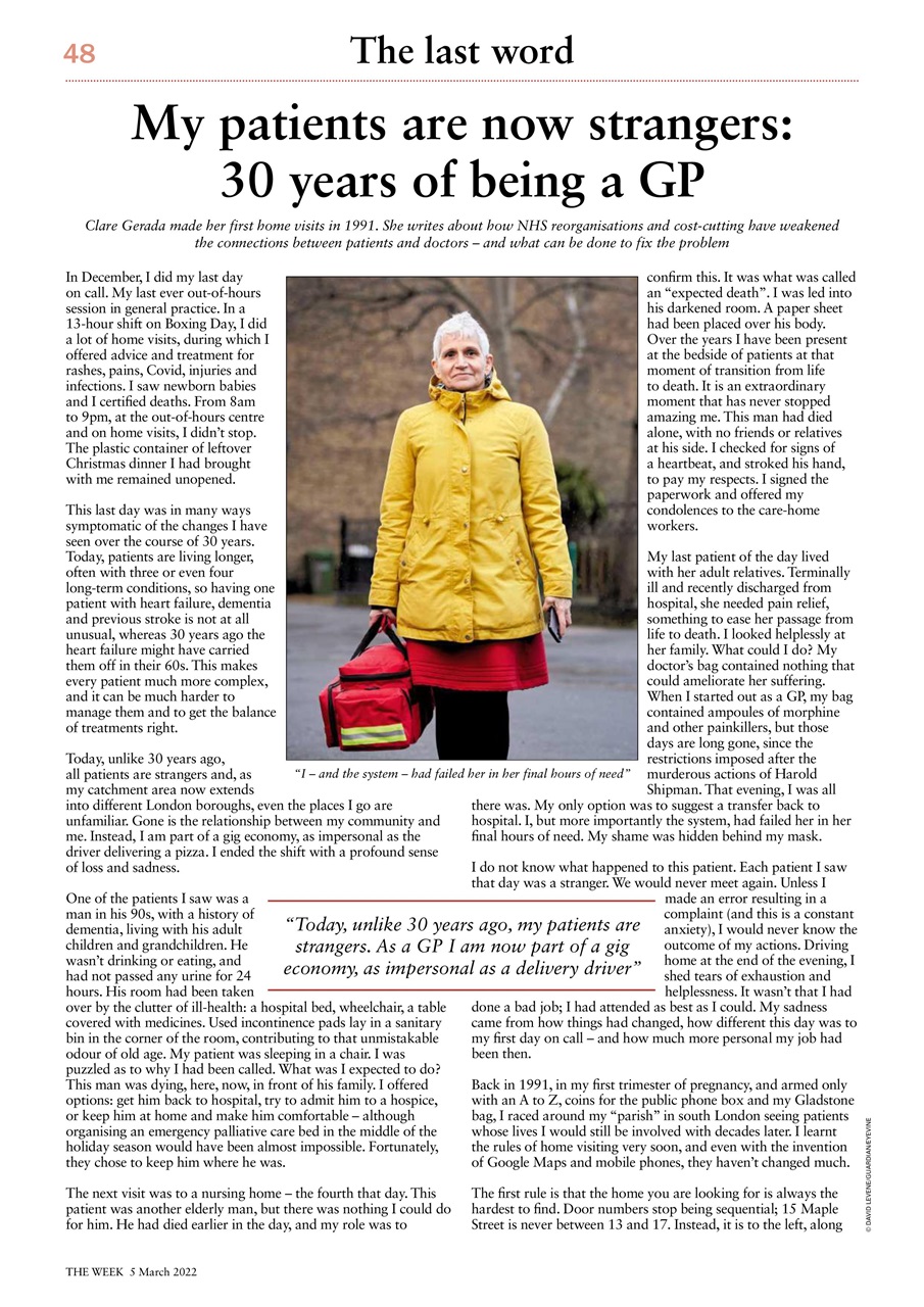 The Week Magazine - 4th March 2022 Subscriptions | Pocketmags