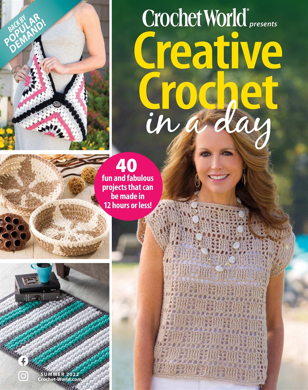 Crochet World Magazine - Creative Crochet in a Day Summer 2022 Special ...