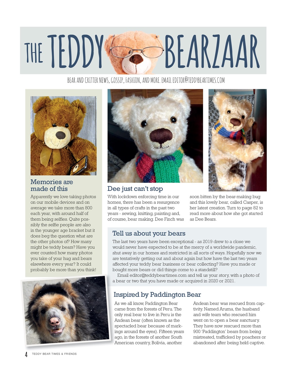 Teddy Bear Times Magazine - Issue 257 Back Issue