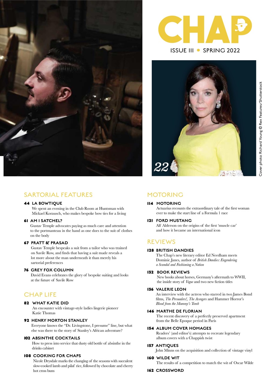 Chap Magazine - The Chap Spring 111 Back Issue