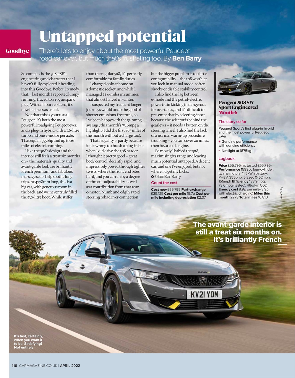 Car Magazine - Apr-22 Subscriptions | Pocketmags