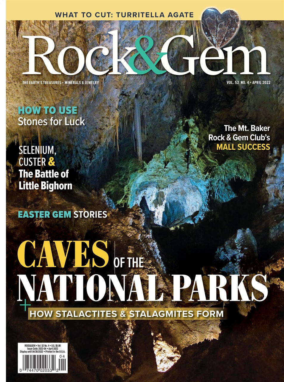 Rock&Gem Magazine - April 2022 Subscriptions | Pocketmags