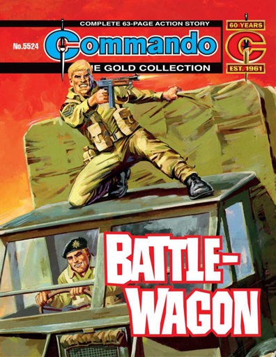 Commando Magazine - 5524 Back Issue