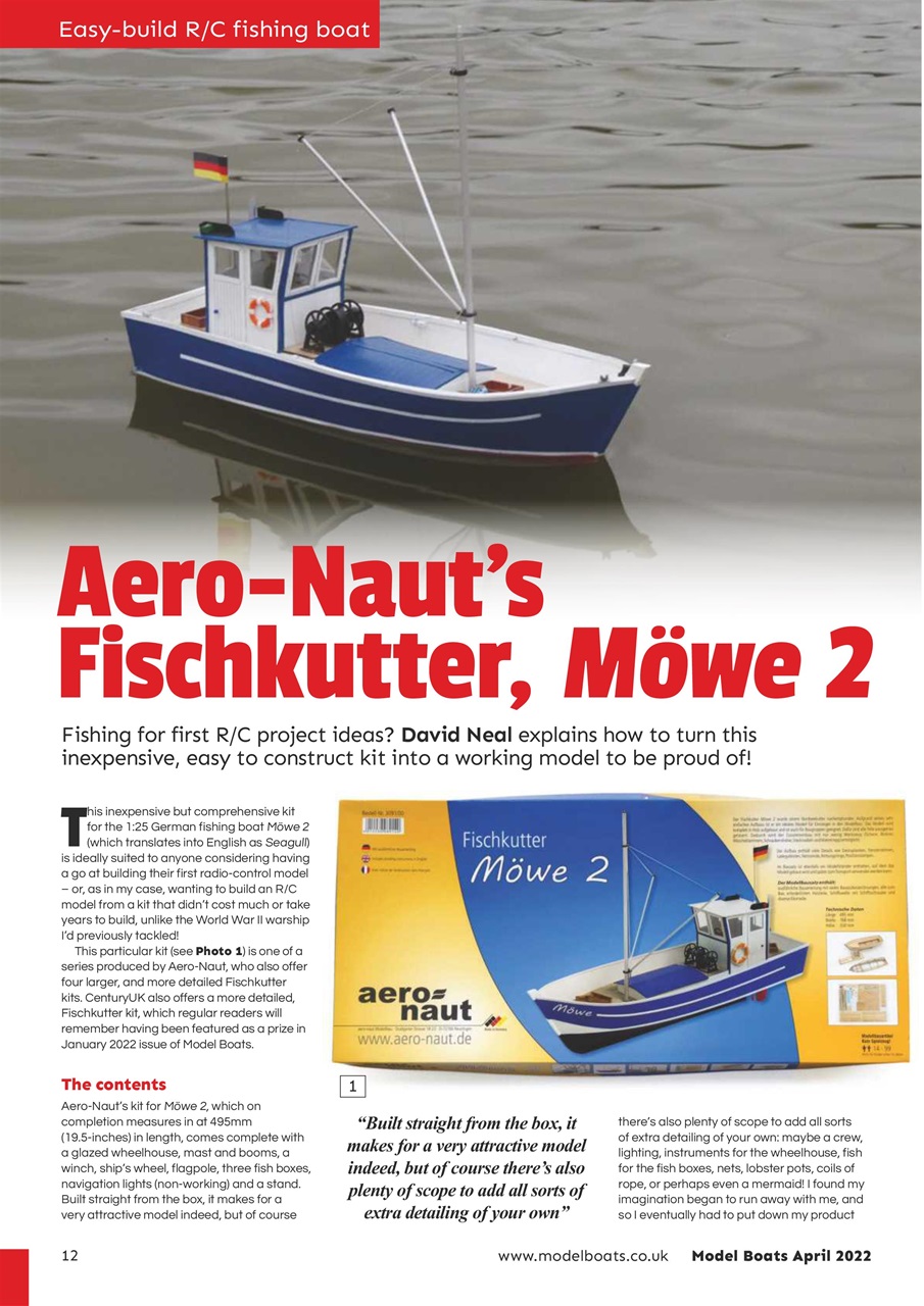 Model Boats Magazine - April 2022 Subscriptions | Pocketmags