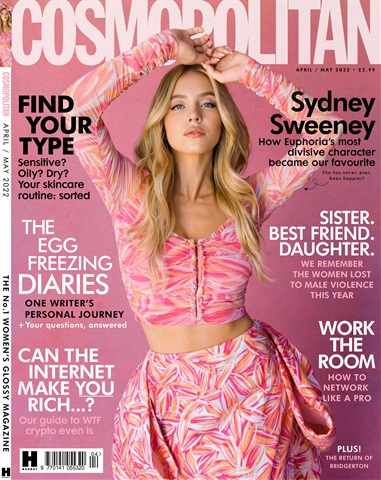 Cosmopolitan Magazine - April / May 2022 Subscriptions | Pocketmags