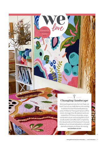 Love Embroidery Magazine - Issue 25 Subscriptions | Pocketmags