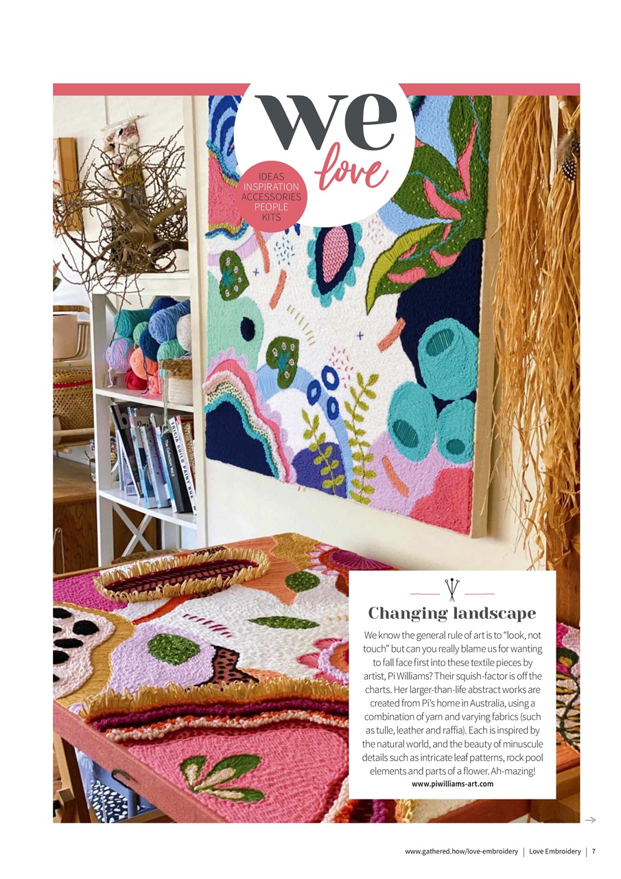Love Embroidery Magazine - Issue 25 Subscriptions | Pocketmags