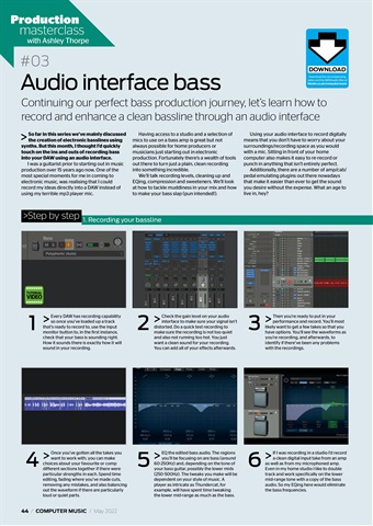 Computer Music Magazine - May 2022 Subscriptions | Pocketmags