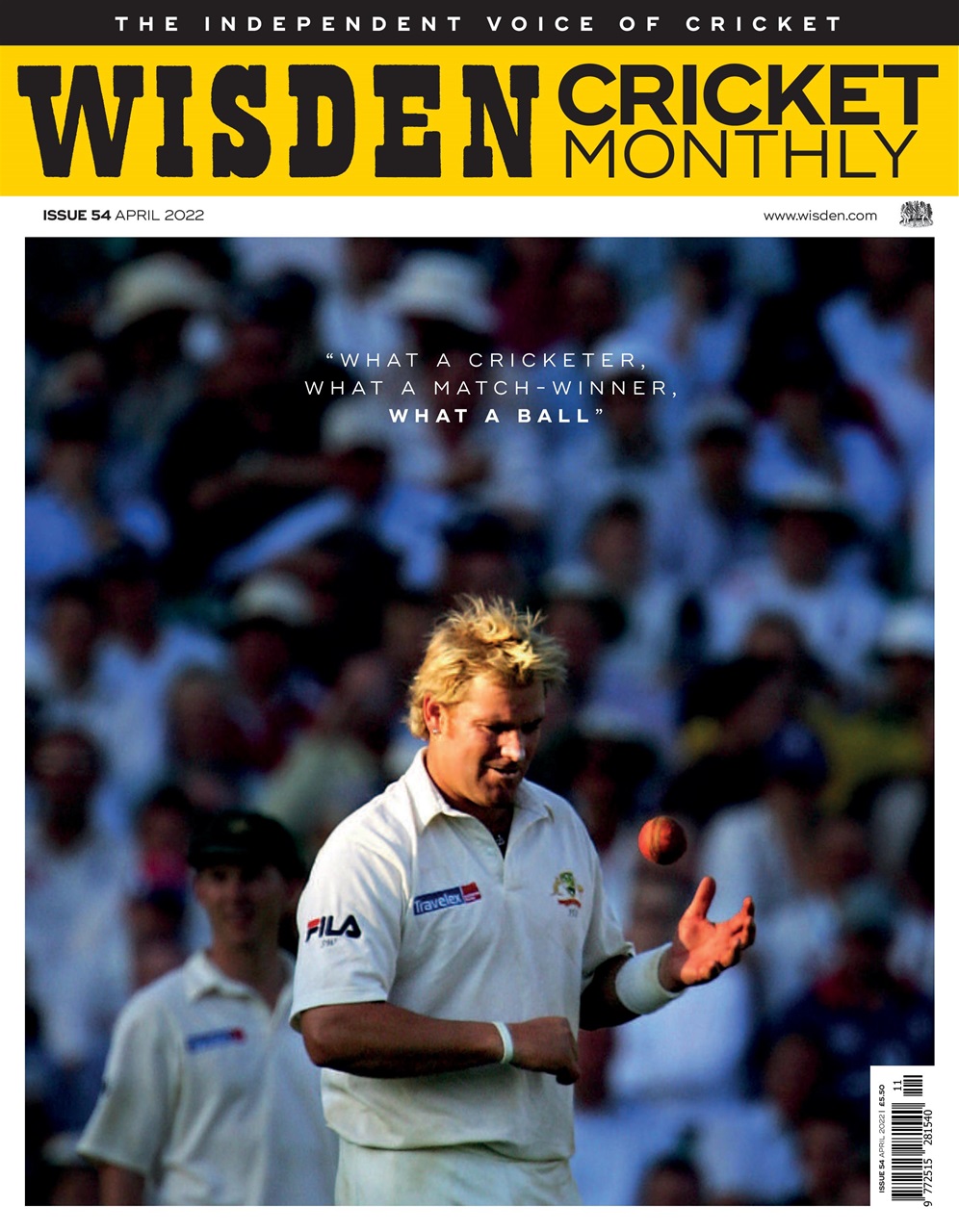 Wisden Cricket Monthly Magazine - April 2022 Subscriptions | Pocketmags