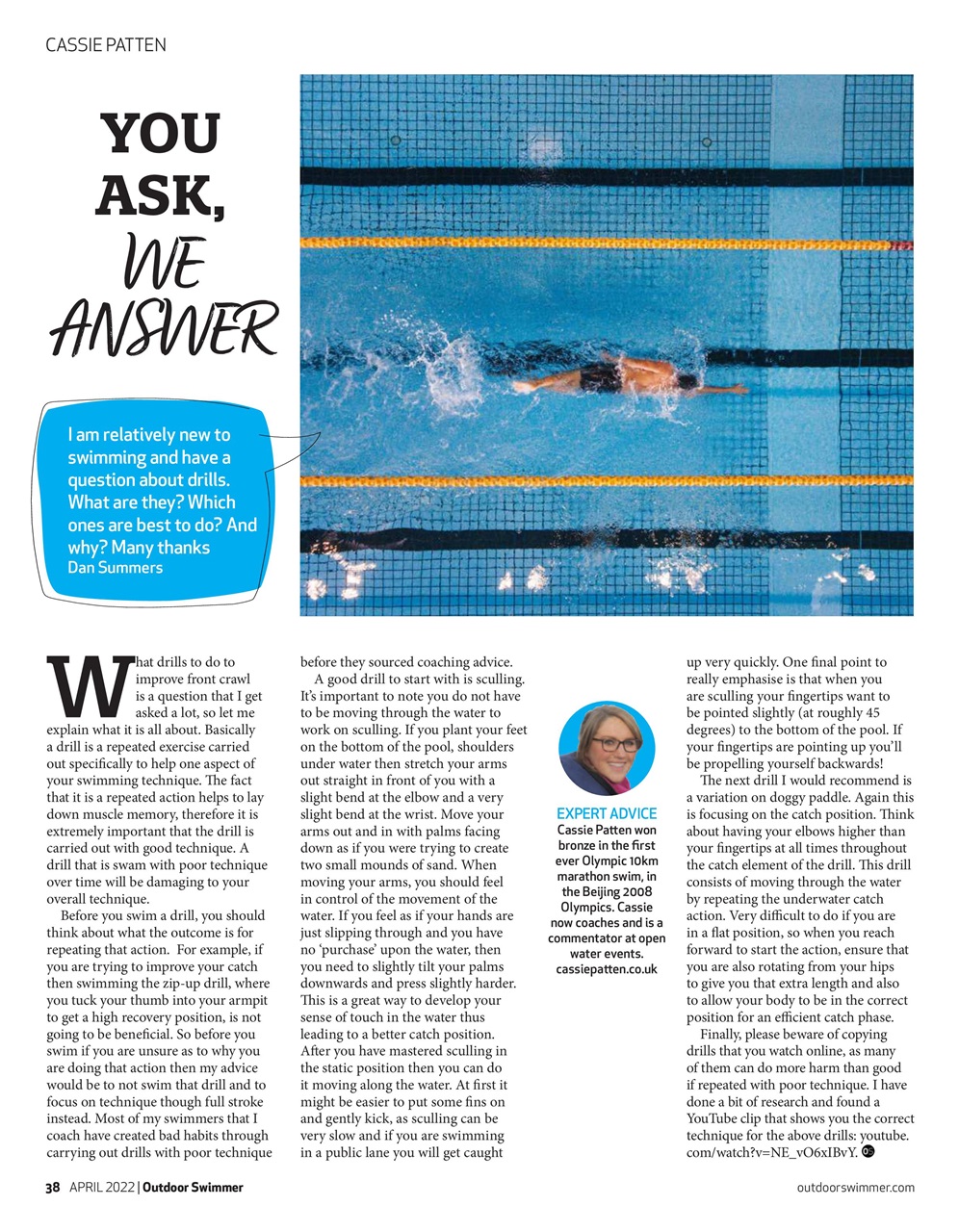 Outdoor Swimmer Magazine - April 22 Subscriptions | Pocketmags