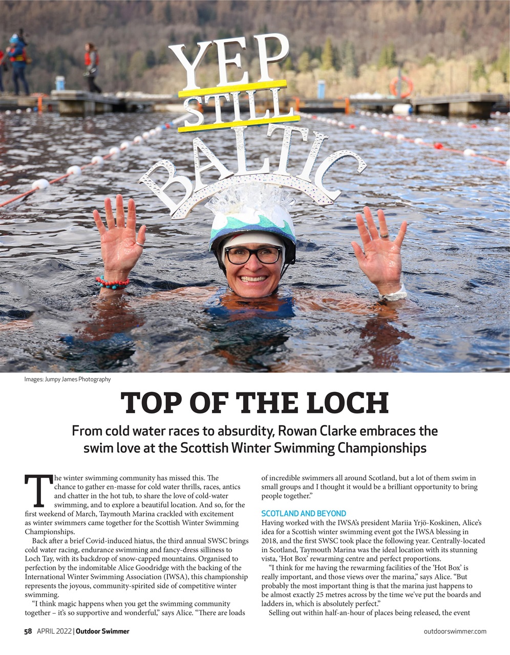 Outdoor Swimmer Magazine - April 22 Subscriptions | Pocketmags