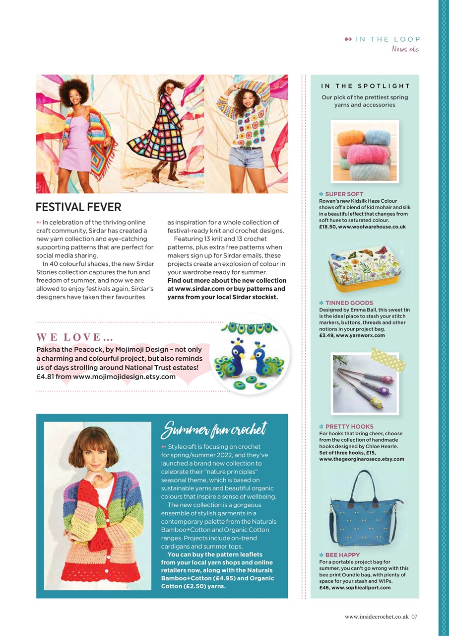 Inside Crochet Magazine - Issue 146 Subscriptions | Pocketmags
