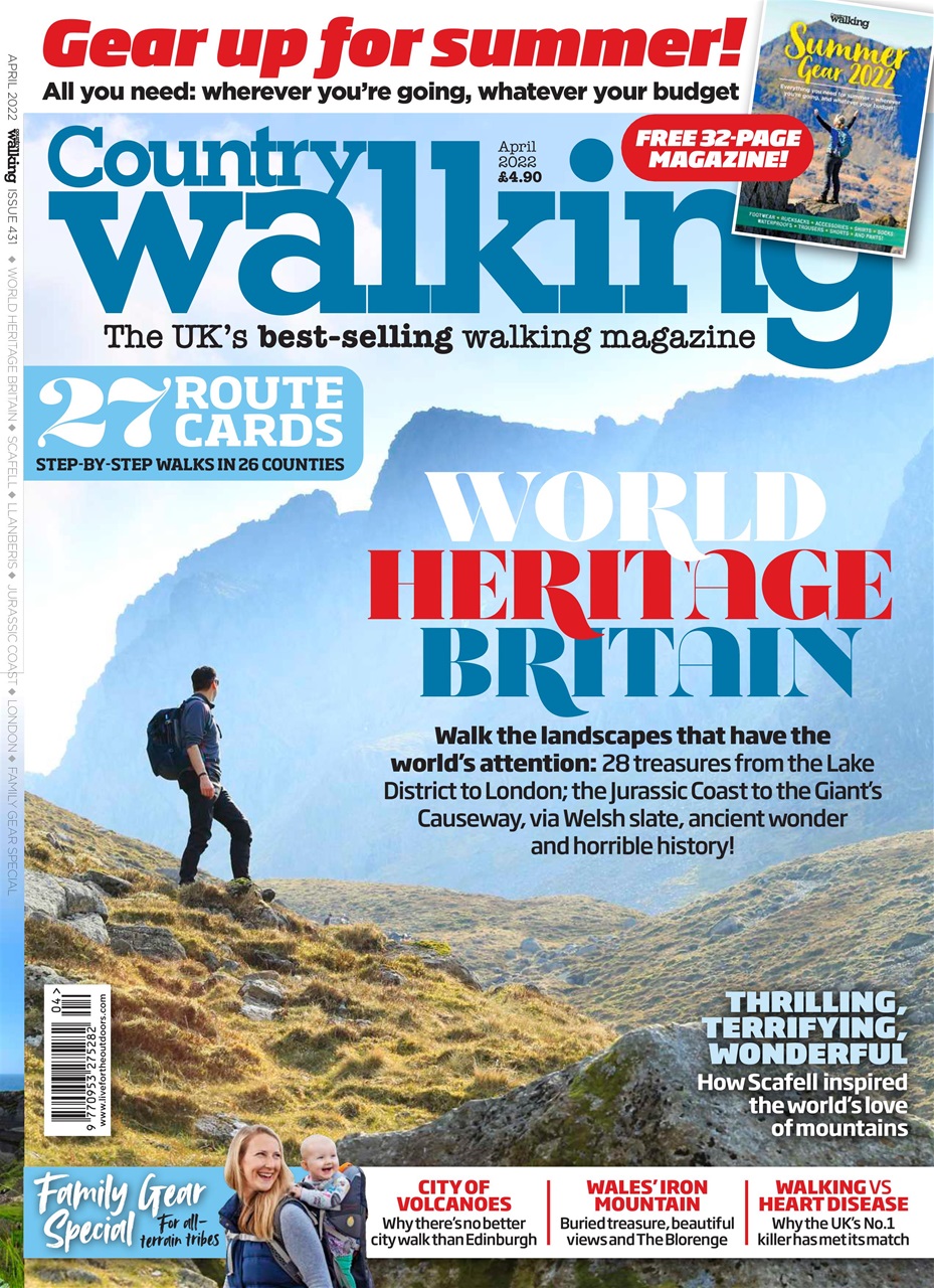 Country Walking Magazine - Apr-22 Subscriptions | Pocketmags