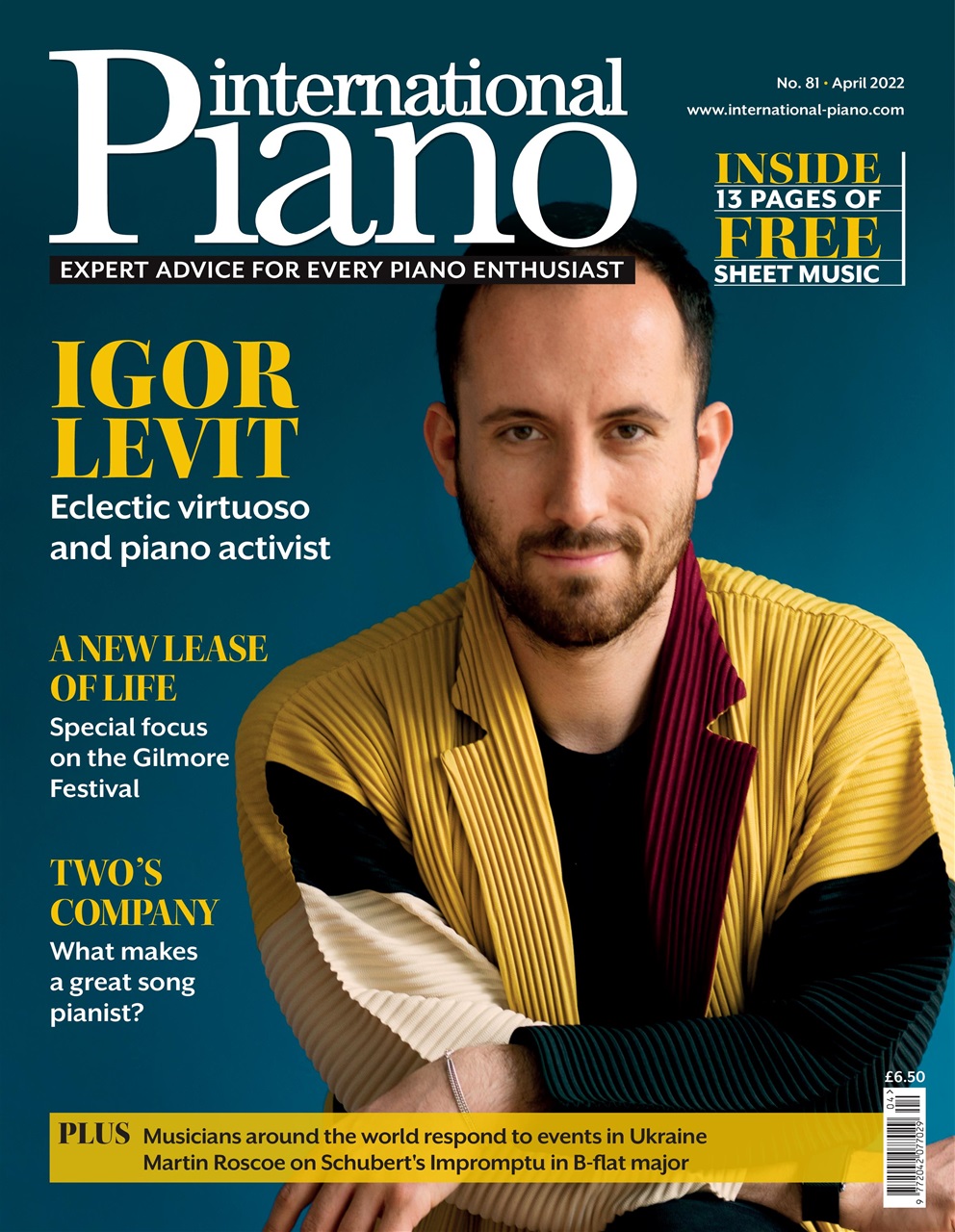 International Piano Magazine - April 2022 Subscriptions | Pocketmags