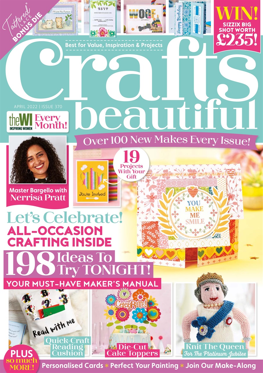 Crafts Beautiful Magazine - Apr-22 Subscriptions | Pocketmags