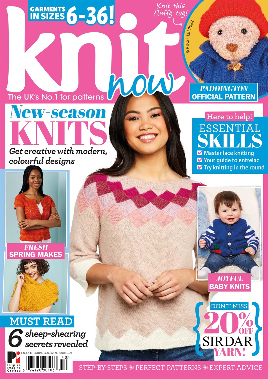 Knit Now Magazine - Issue 140 Back Issue